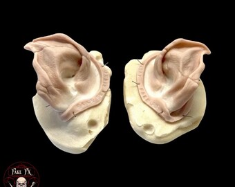 Medium Elf Ears, Latex Prosthetic Elf Ear Tips, Fantasy Costume - Etsy