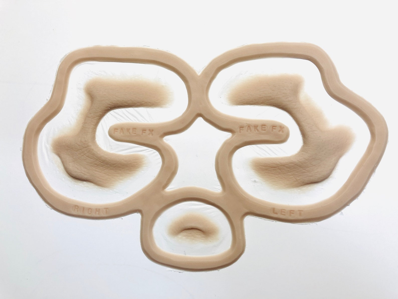 Zombie Eye Socket and Nose Bridge Prosthetic - Etsy