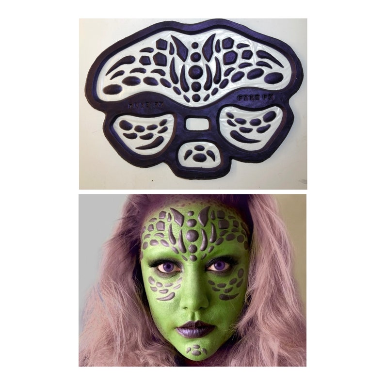 Alien Markings Prosthetic - Etsy
