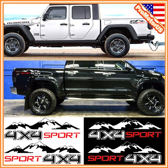 Universal Fit off Road Sport 4x4 Sticker Vinyl Decal Truck Bed | Etsy