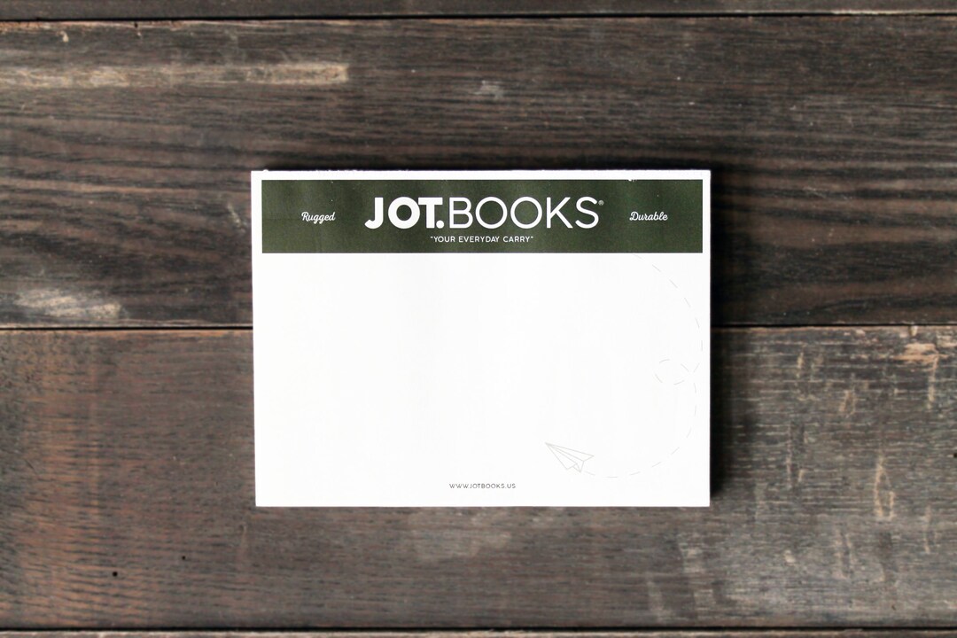 JOT. Books NOTEPAD -- Notepad, Recycled Material, JOT. Pad - Etsy