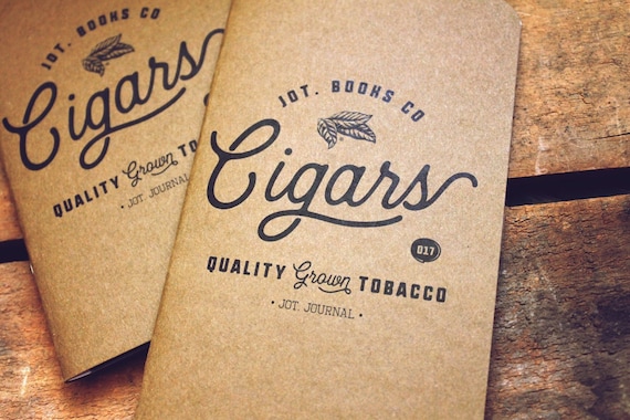 CIGAR Journal JOT. Book - Etsy