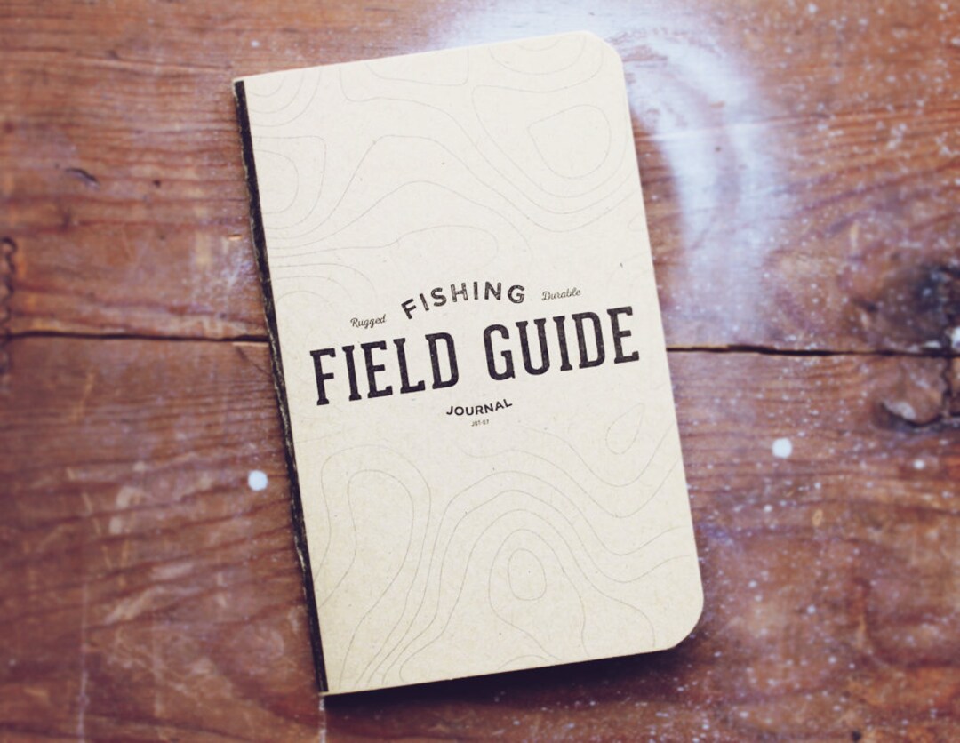 FISHING Field Guide Journal by JOT. Books Field Guide - Etsy