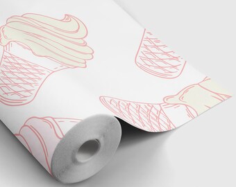 Ice cream wallpaper | Etsy