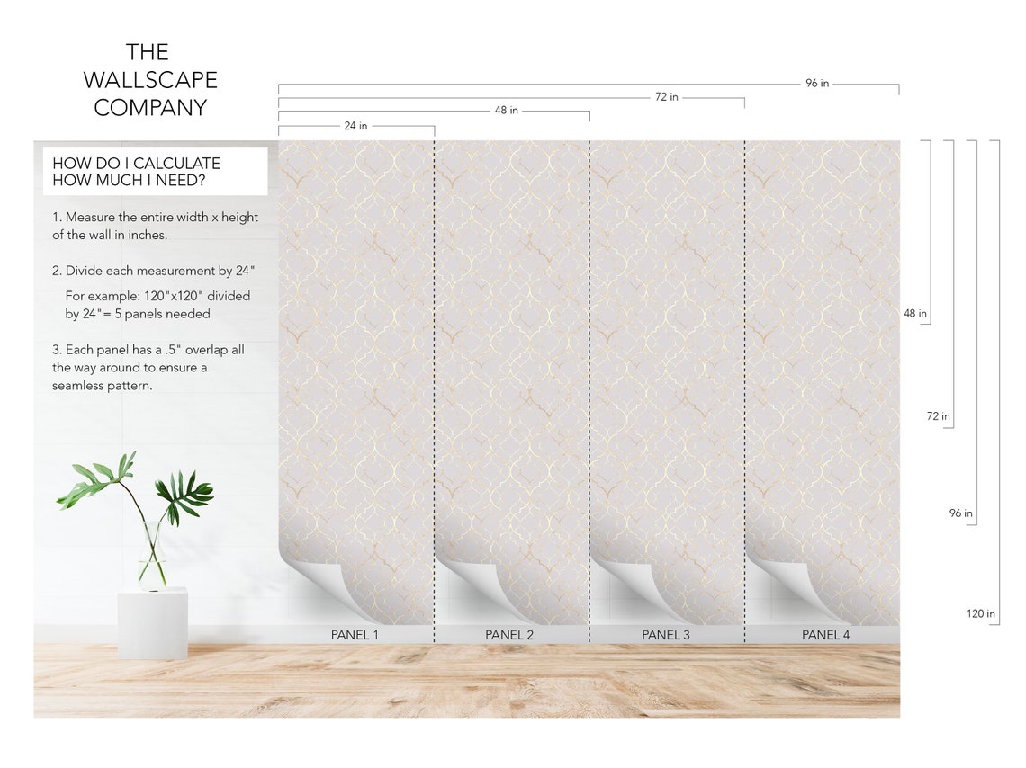 Peel and Stick Wallpaper, Removable Wall Sticker #51 - Etsy