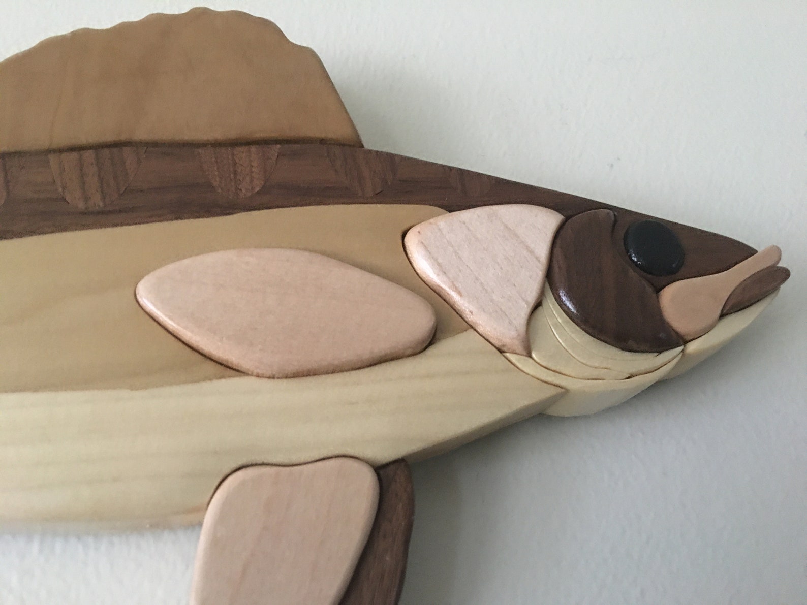 Fish Walleye Intarsia | Etsy
