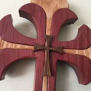 Intarsia Cross | Etsy