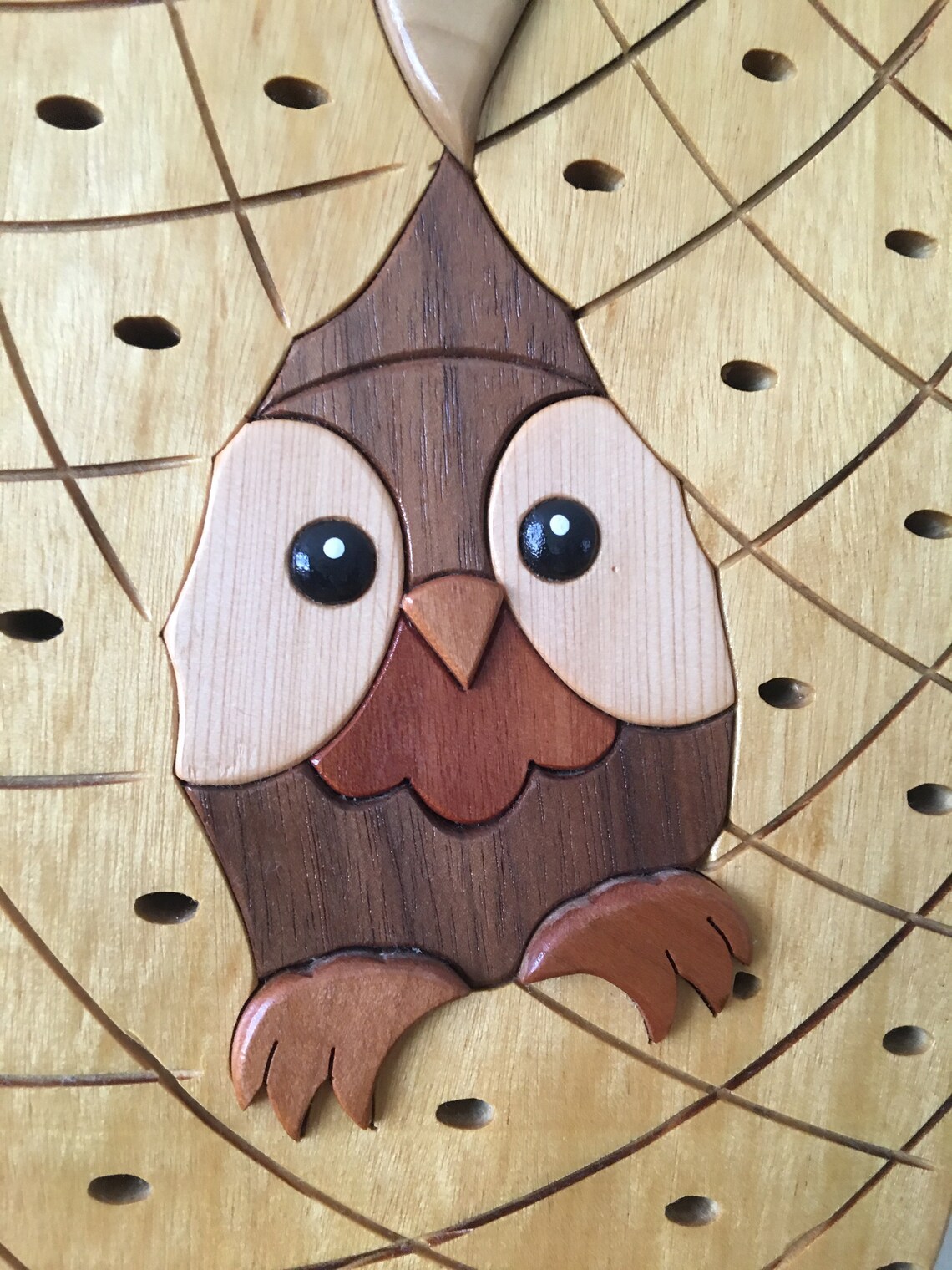 Pineapple/owl Intarsia - Etsy