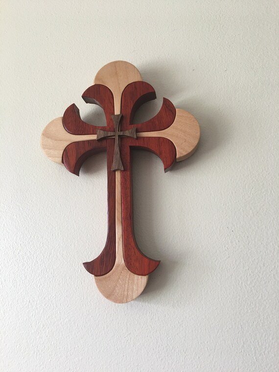 Intarsia Cross - Etsy