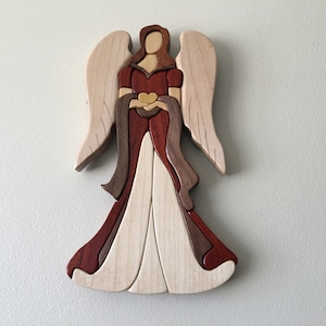 Intarsia Angel - Etsy
