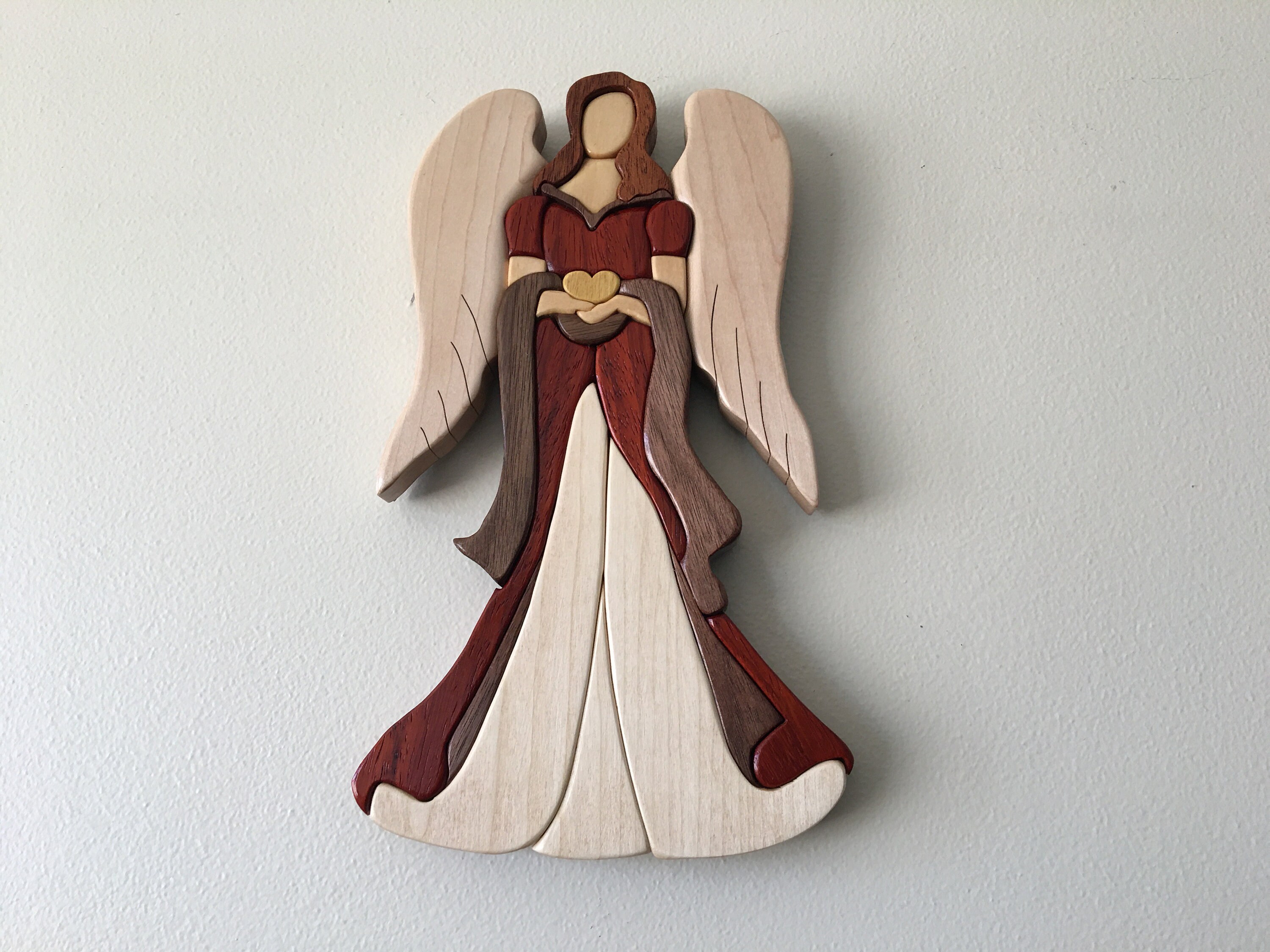 Intarsia Angel - Etsy