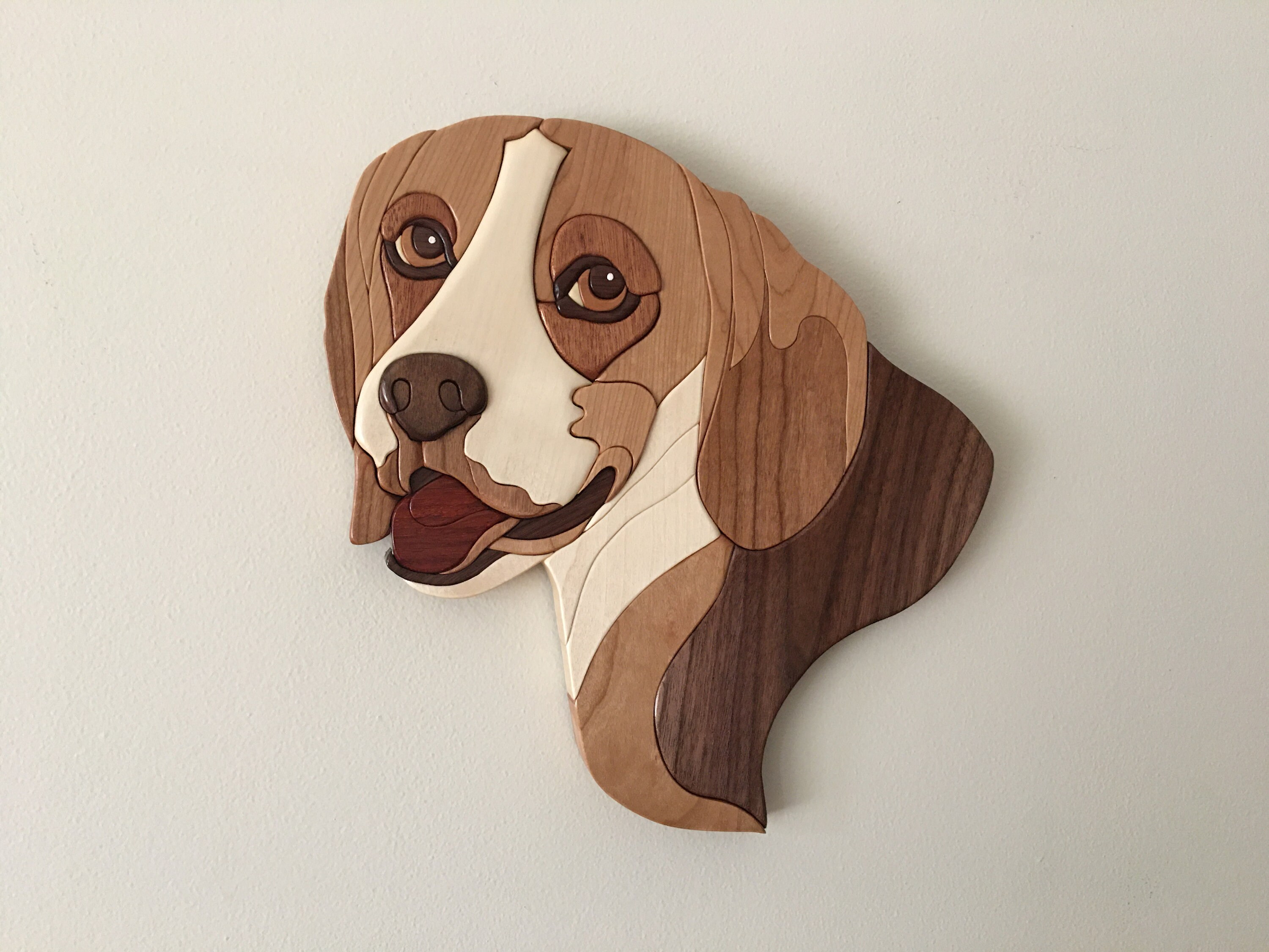 Beagle Intarsia - Etsy