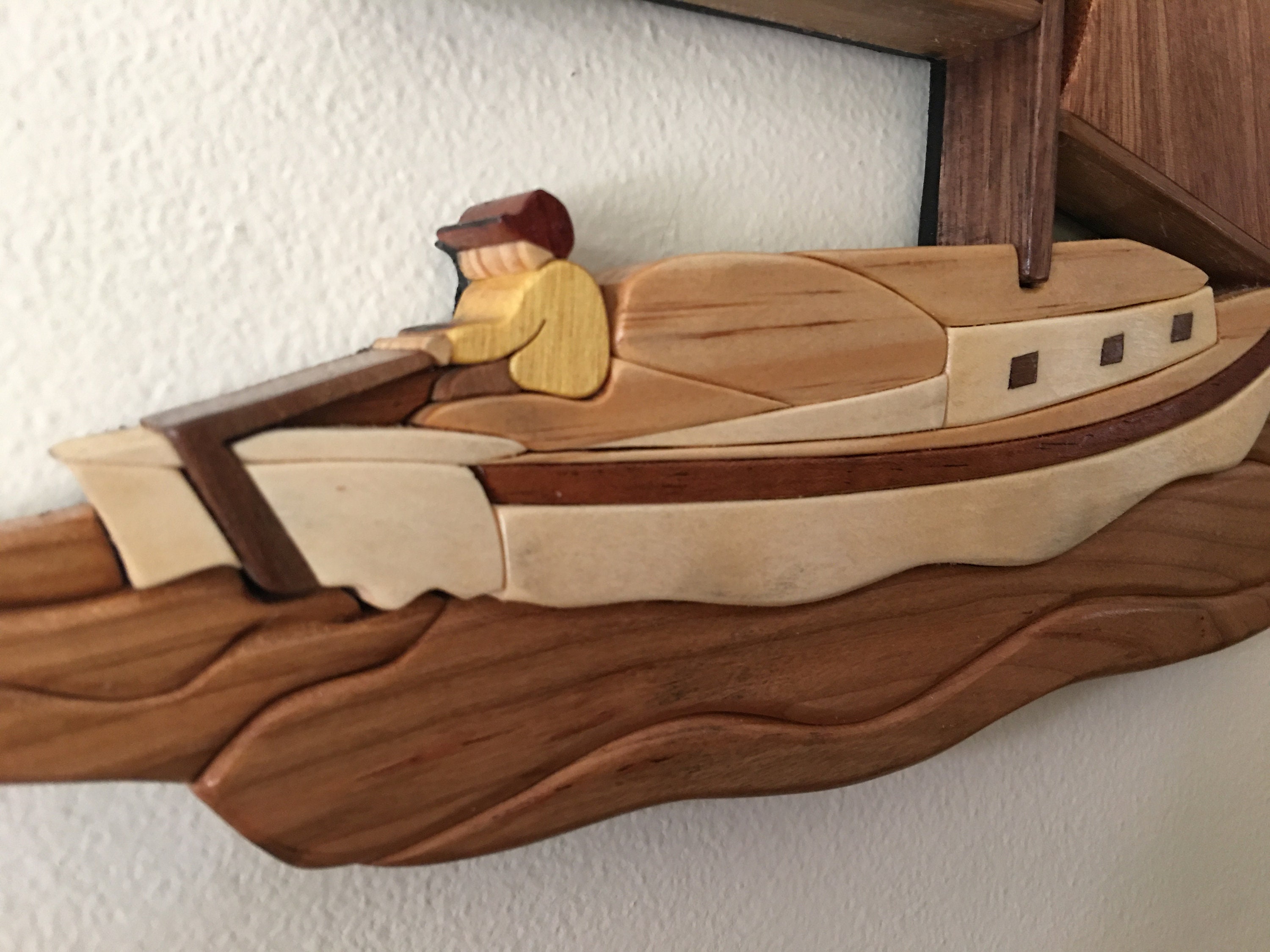 Sailboat Intarsia - Etsy