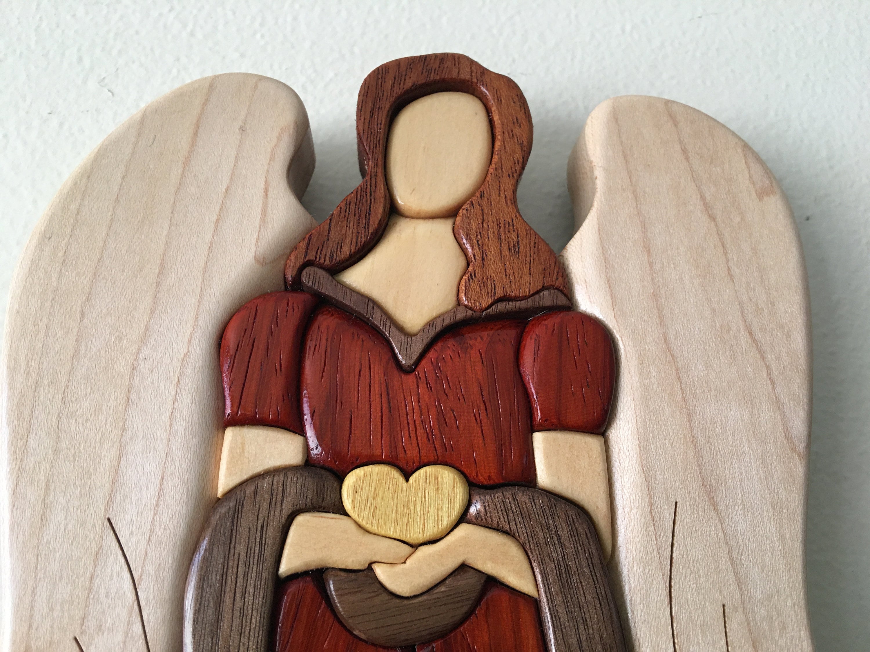 Intarsia Angel - Etsy