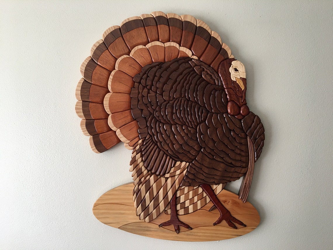 Turkey Intarsia - Etsy