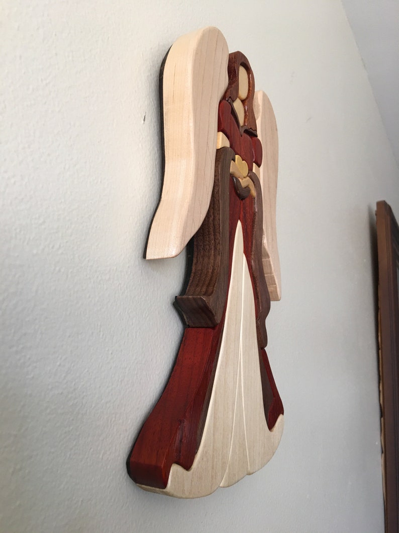 Intarsia Angel - Etsy
