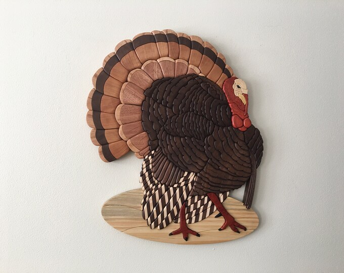Turkey Intarsia | Etsy