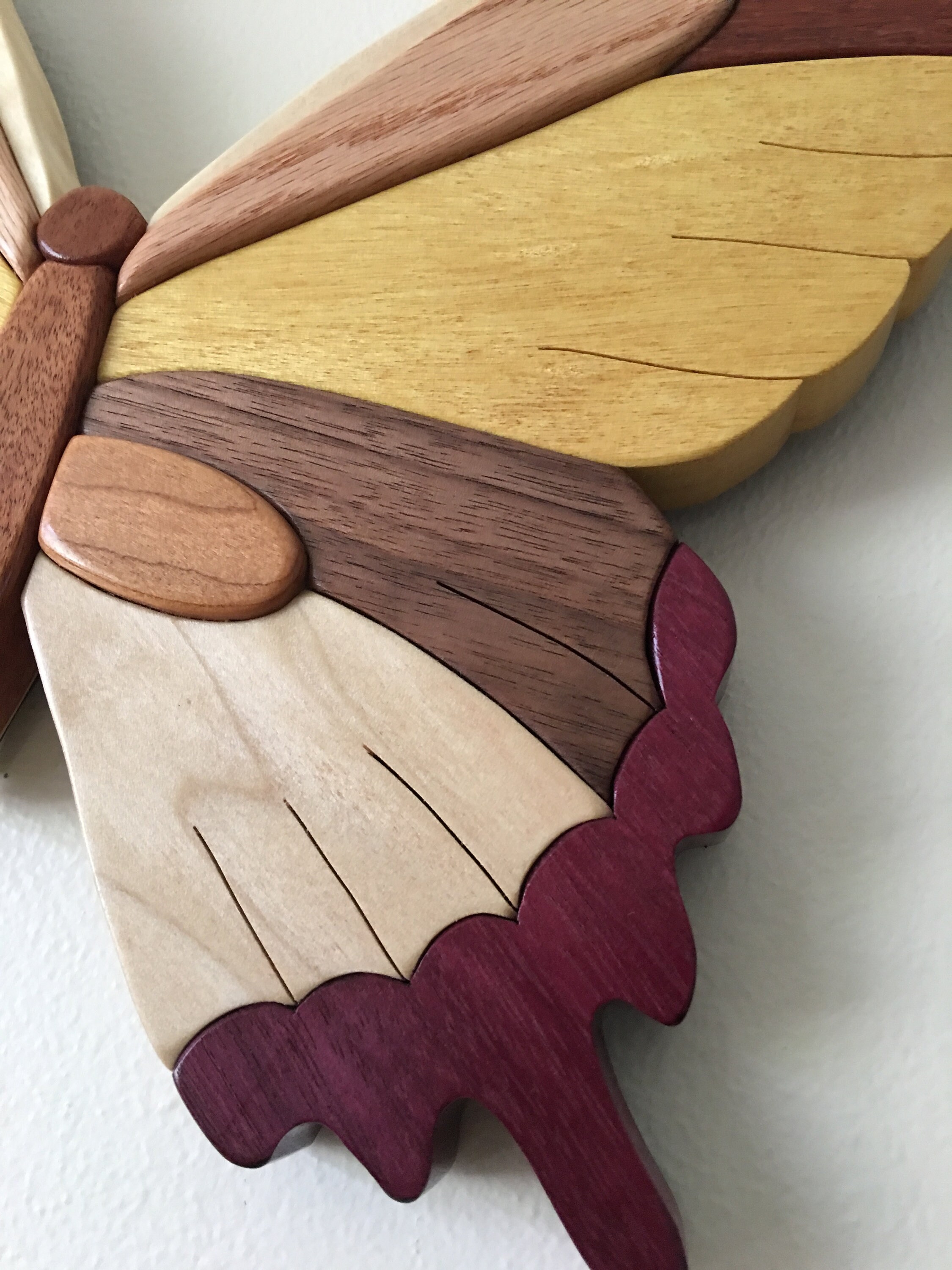 Butterfly Intarsia - Etsy