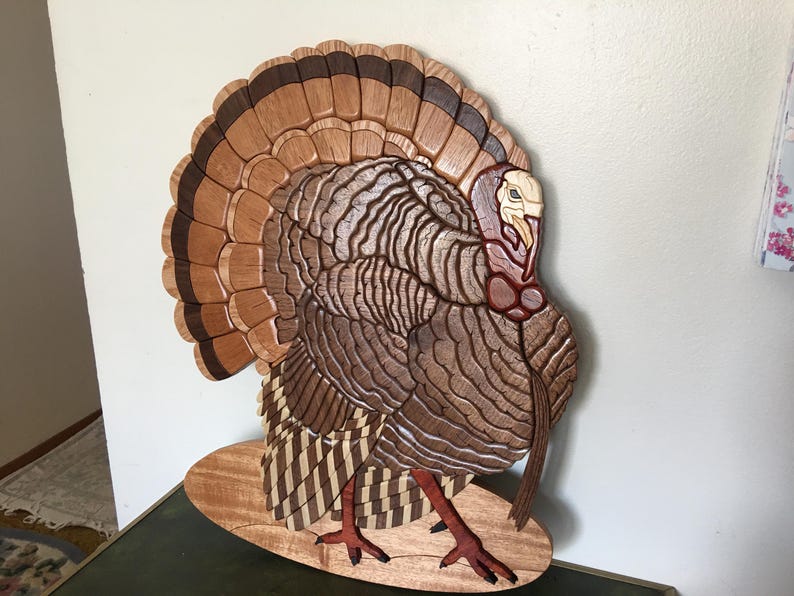 Turkey Intarsia - Etsy