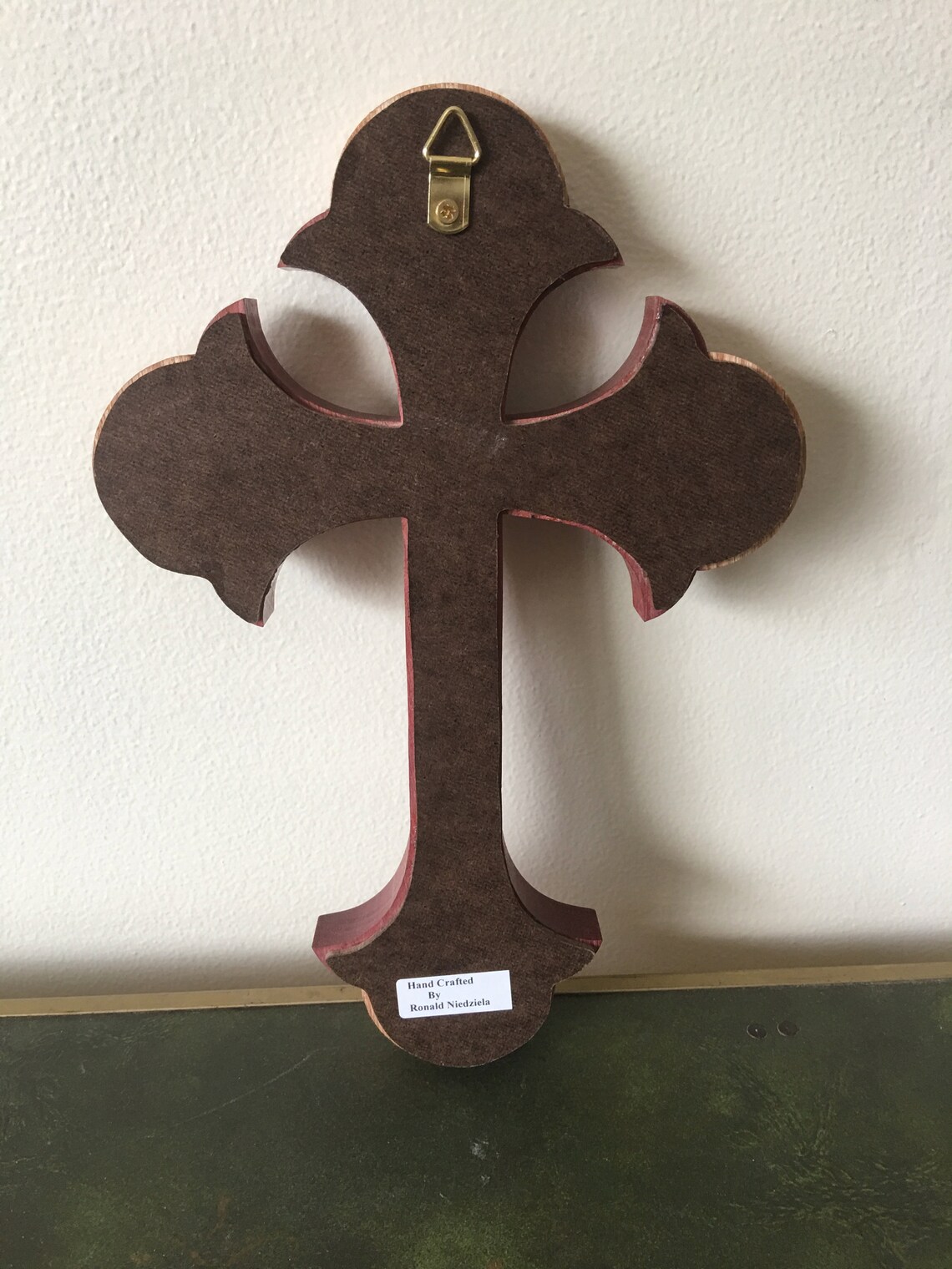 Intarsia Cross | Etsy