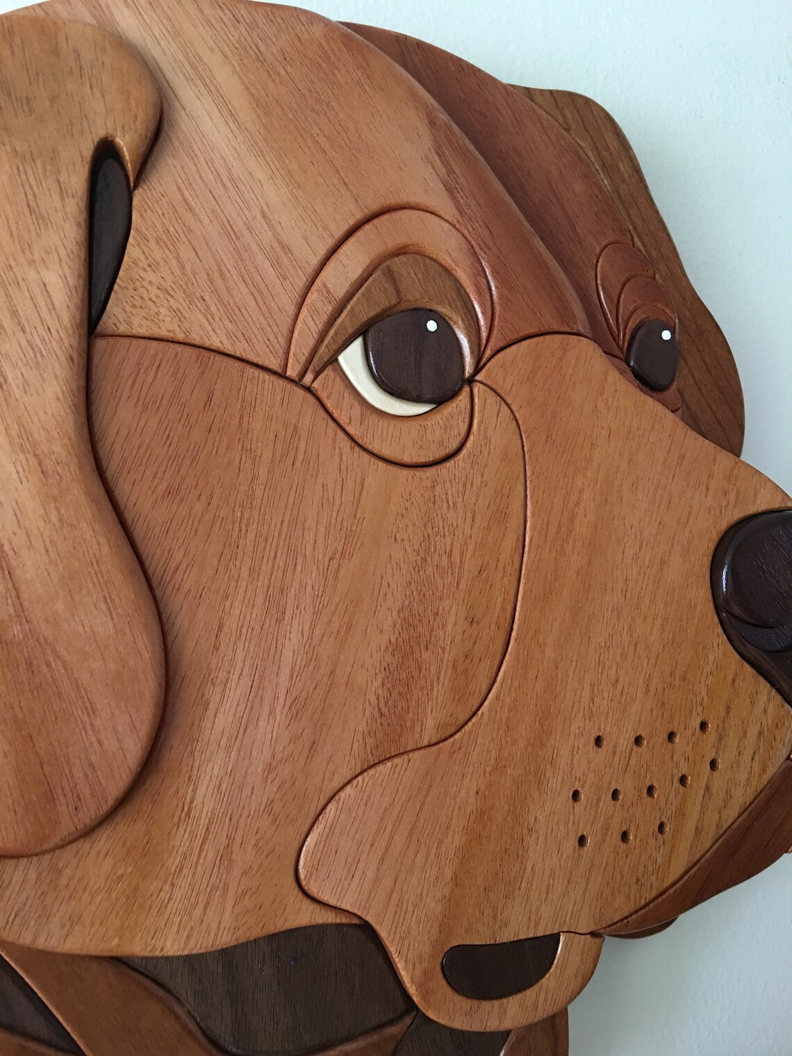 Labrador Retriever Intarsia | Etsy