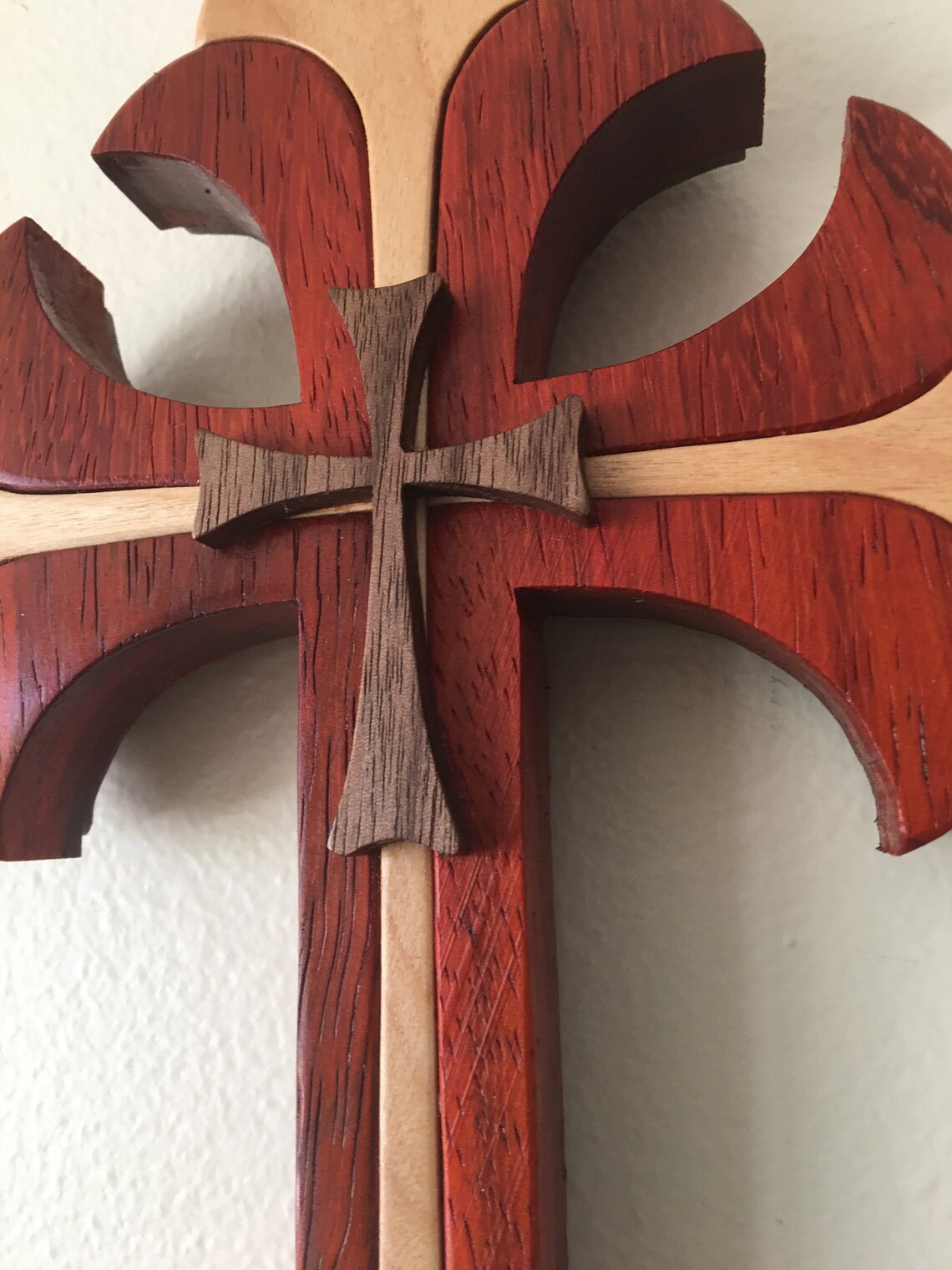 Intarsia Cross - Etsy