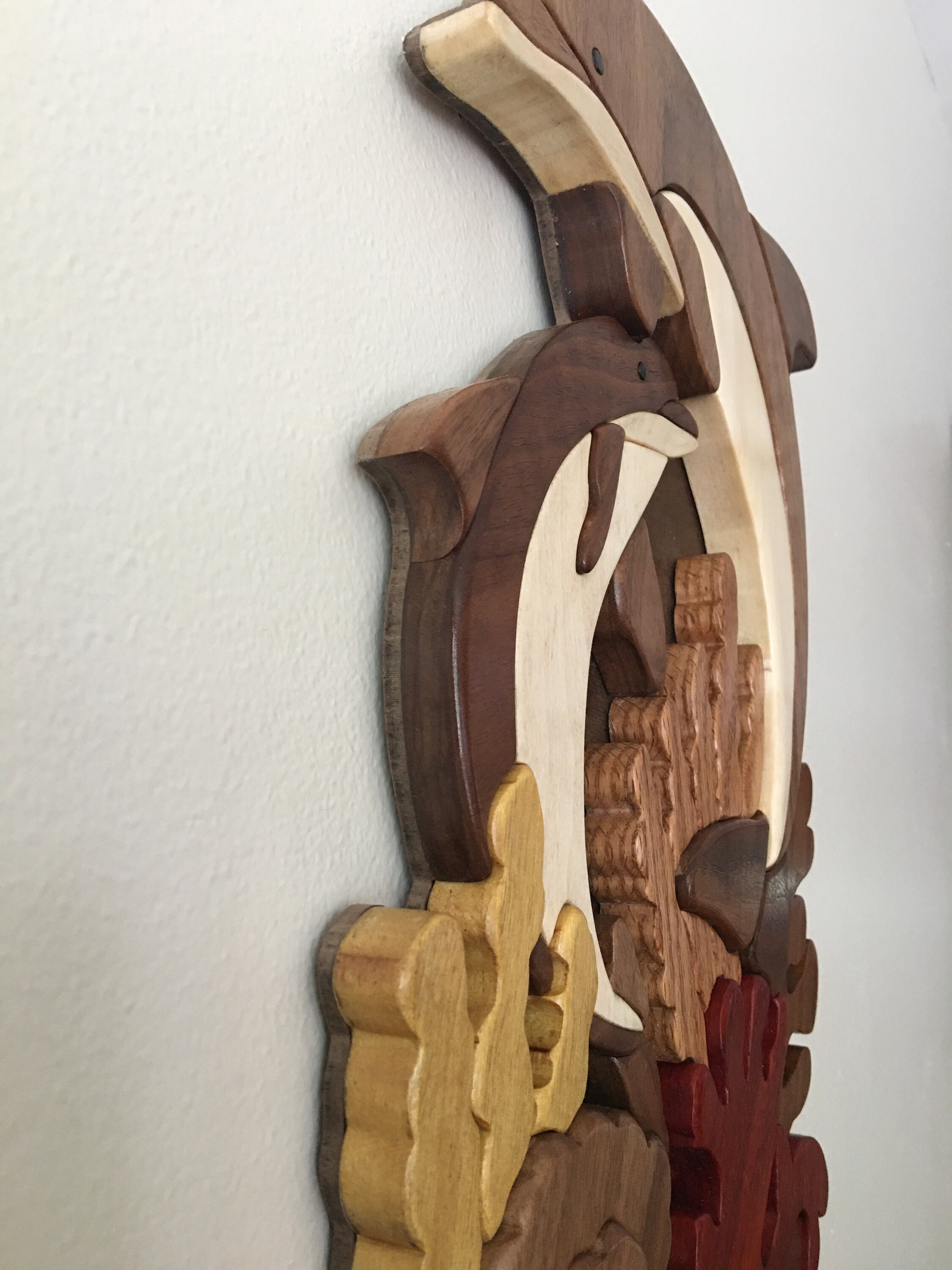 Dolphin Intarsia - Etsy