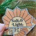 Salt & Light Sticker, Boho Christian Sticker, Vintage Sun Sticker ...