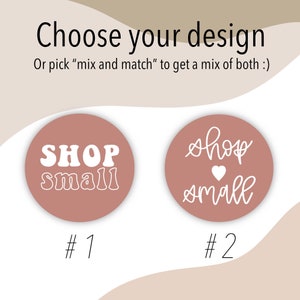 Bulk Small Business Stickers, Shop Small Sticker, Small Business ...