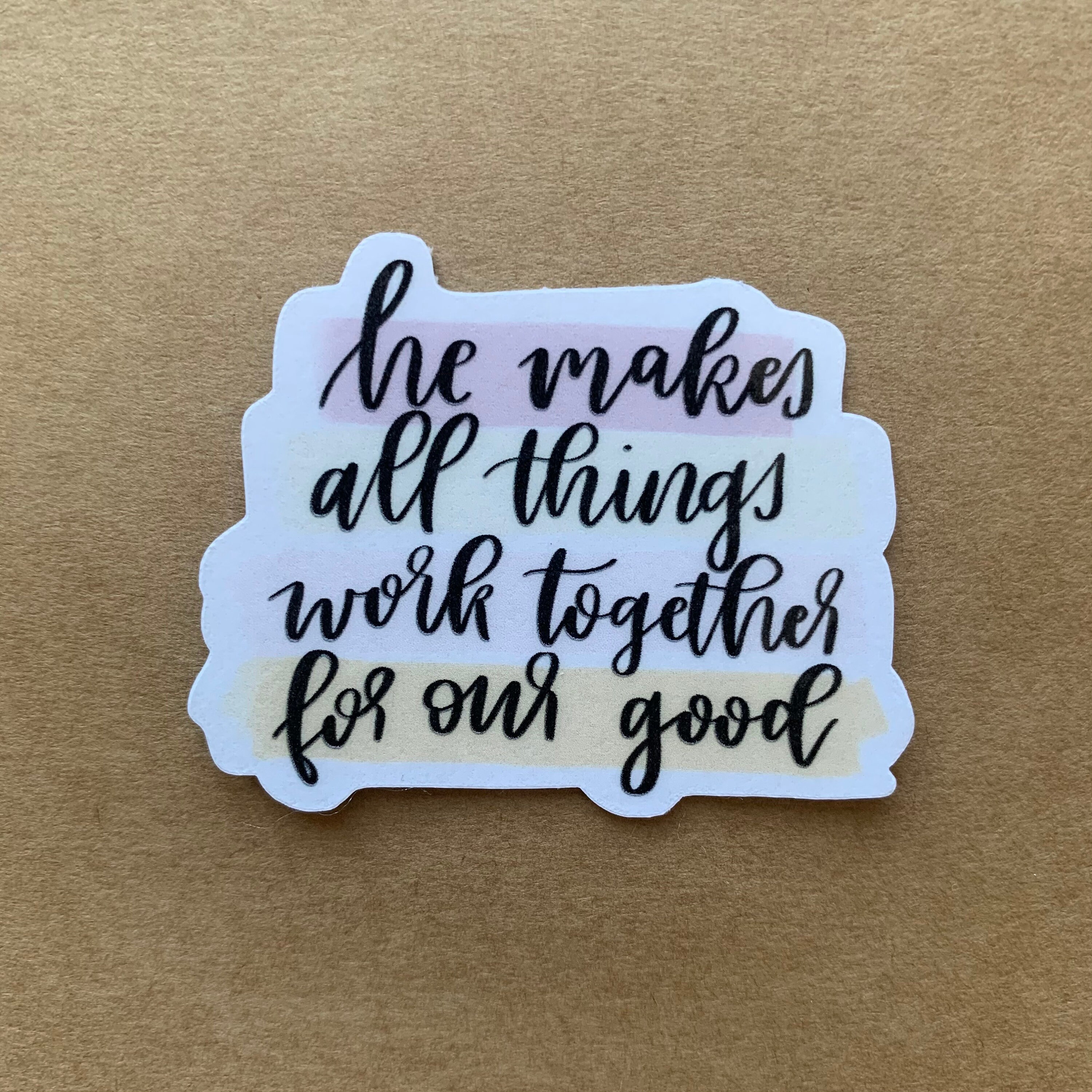 He Makes All Things Christian Sticker Bible Verse Sticker | Etsy