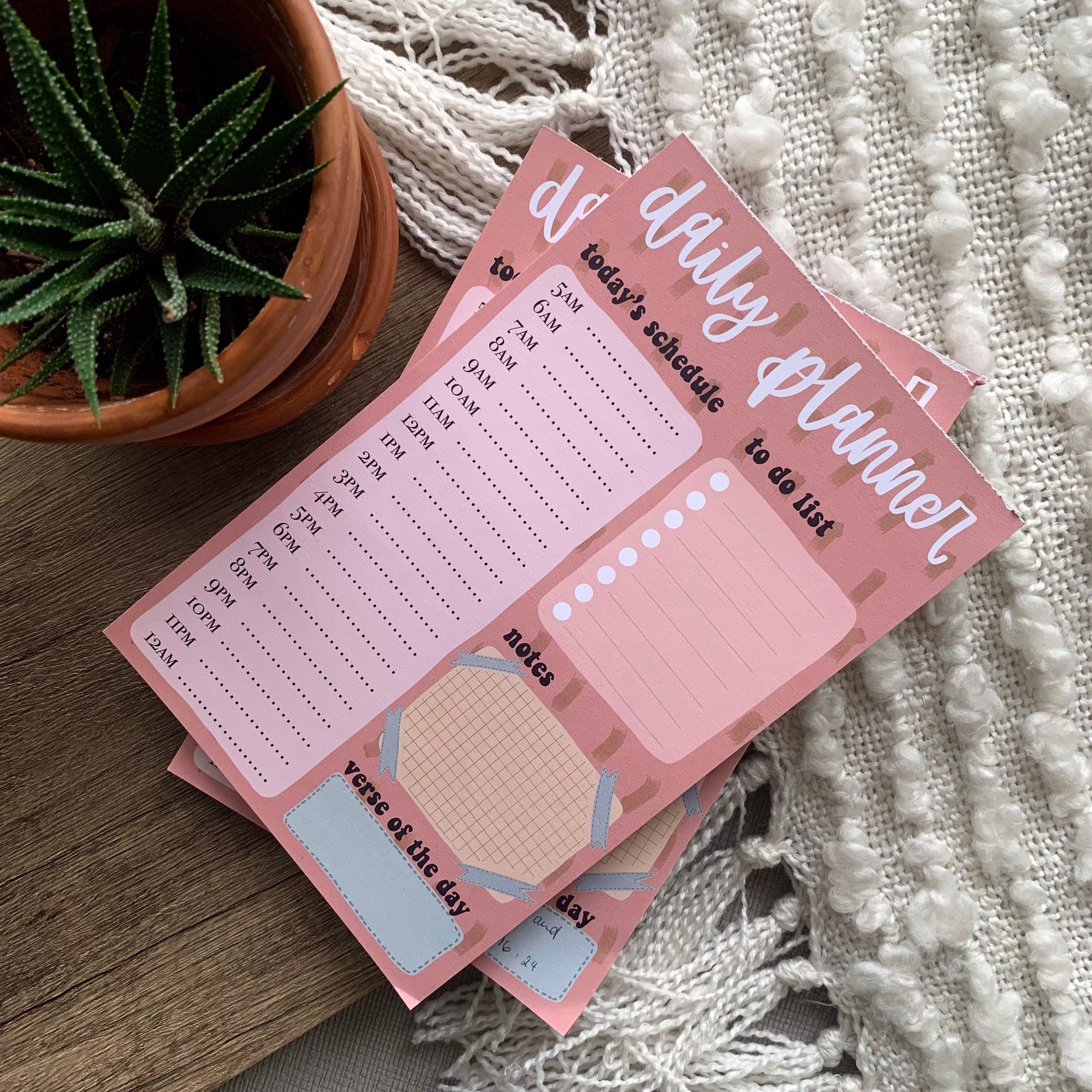 Christian Daily to Do List, Habit Tracker Notepad, Faith Based Notepad ...