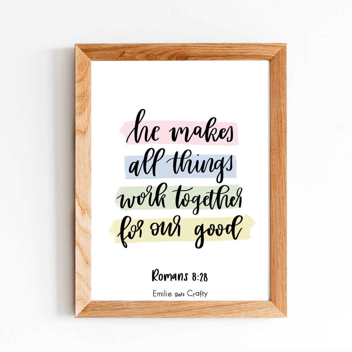 Bible Verse Wall Decor Bible Verse Wall Decor Bible Decor | Etsy