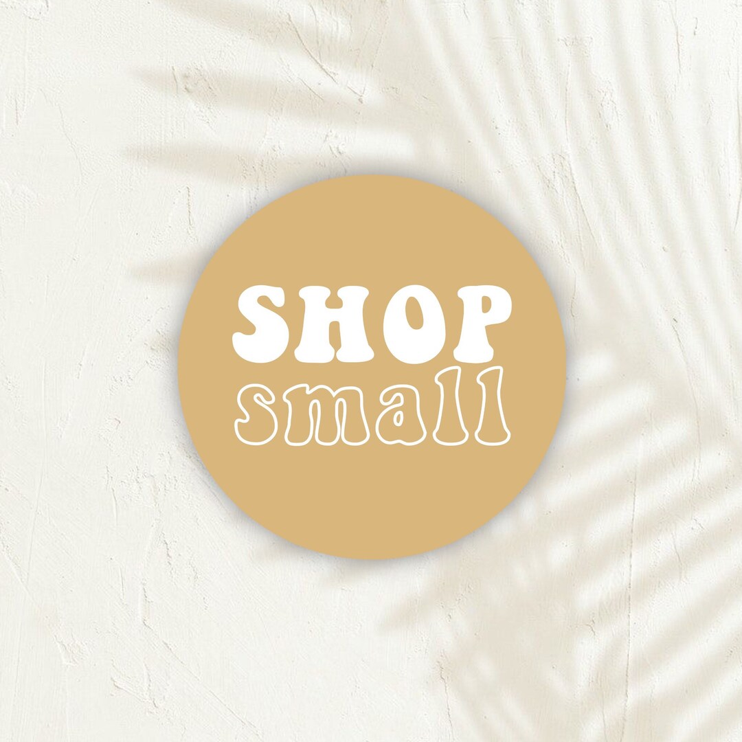 Bulk Small Business Stickers, Shop Small Sticker, Small Business ...