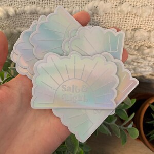 Holographic Sticker, Iridescent Sticker, Salt & Light Sticker ...