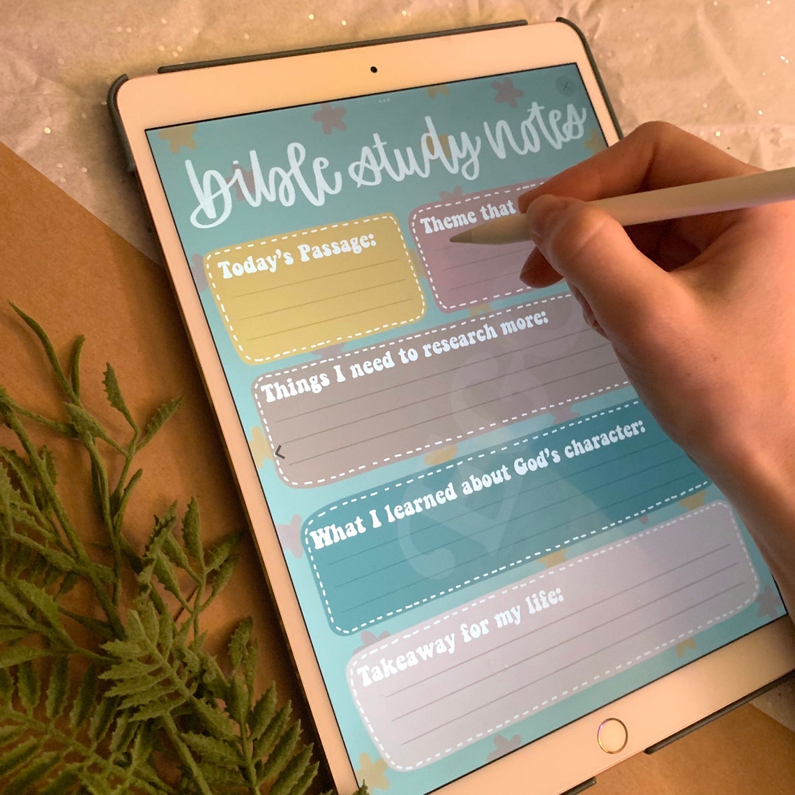 Christian Habit Tracker Bible Study Notes Digital Bible - Etsy