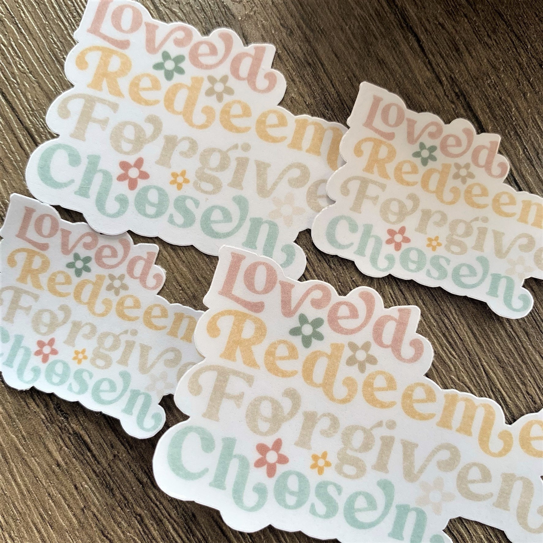 Christian Stickers Faith Stickers Vinyl Stickers Bible - Etsy