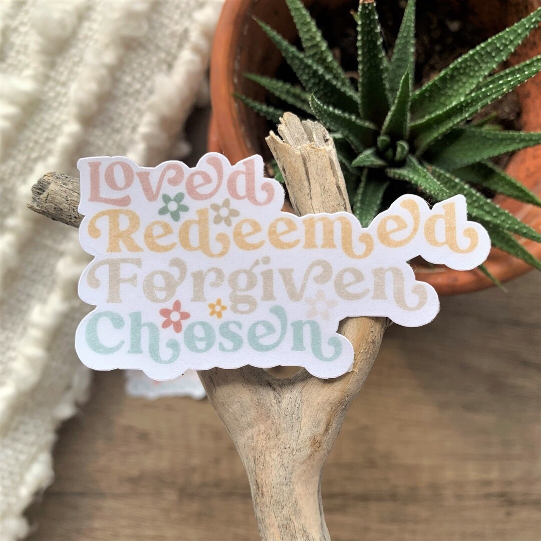 Christian Stickers, Faith Stickers, Vinyl Stickers, Bible Verse ...