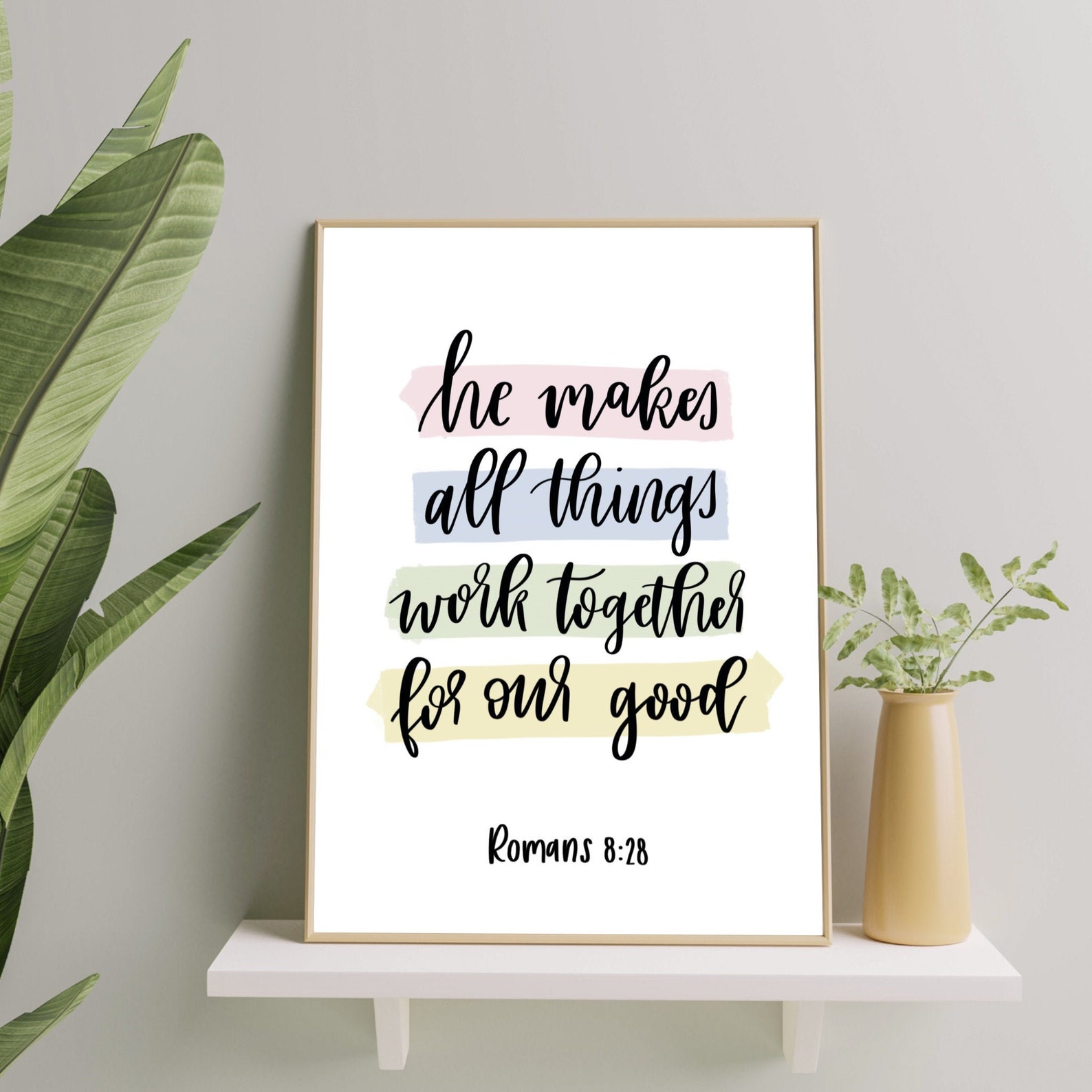 Bible Verse Wall Decor Bible Verse Wall Decor Bible Decor | Etsy