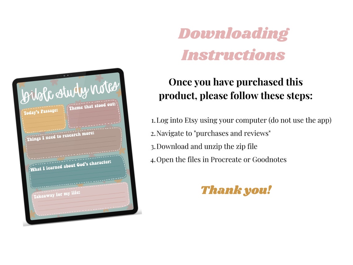 Christian Habit Tracker Bible Study Notes Digital Bible - Etsy