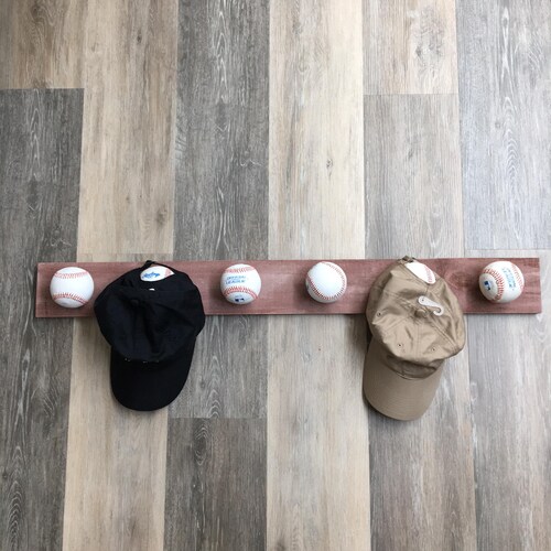 Baseball Bat Hat Rack - Etsy