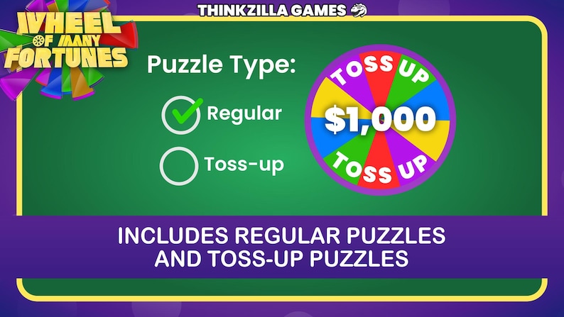 Spin the Wheel Virtual Party Trivia Game – 49 Editable Rounds, Browser ...