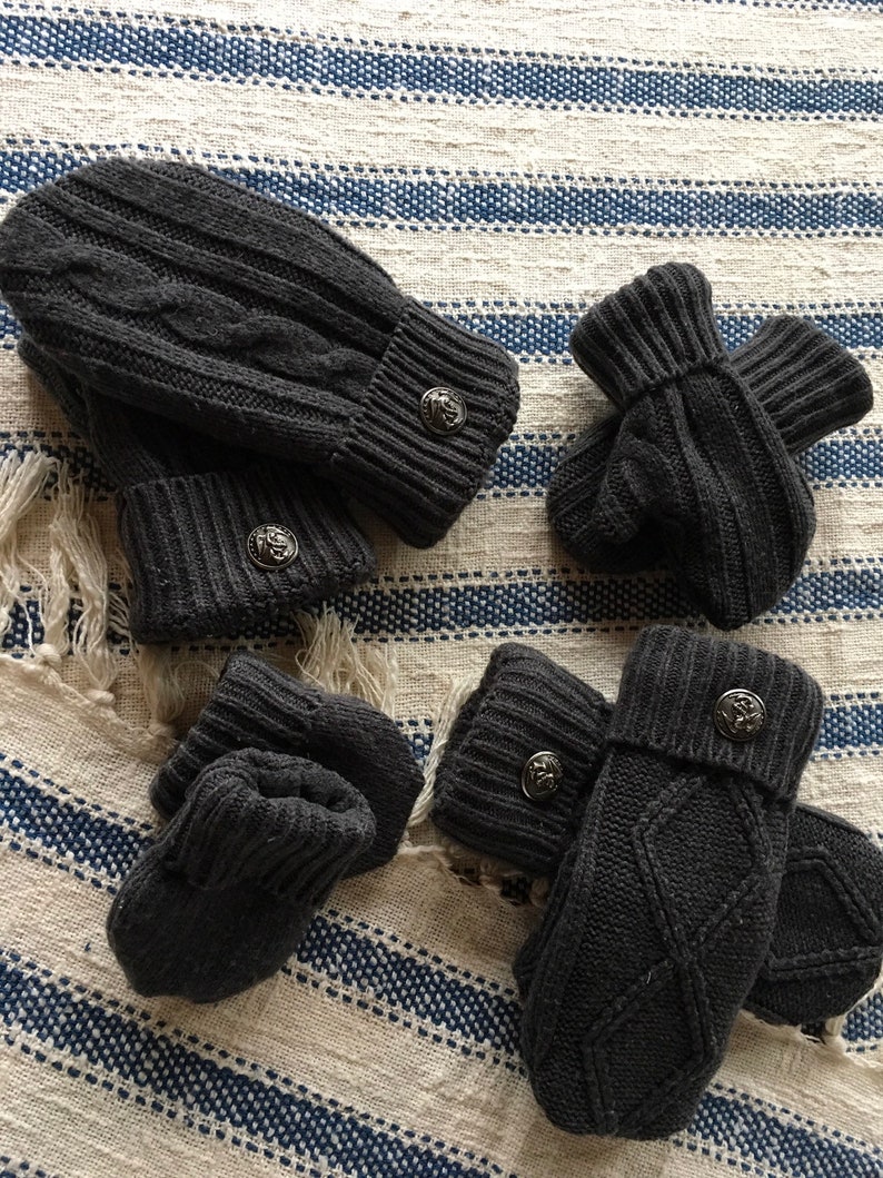 Custom sweater mittens In loving memory Custom sweater | Etsy