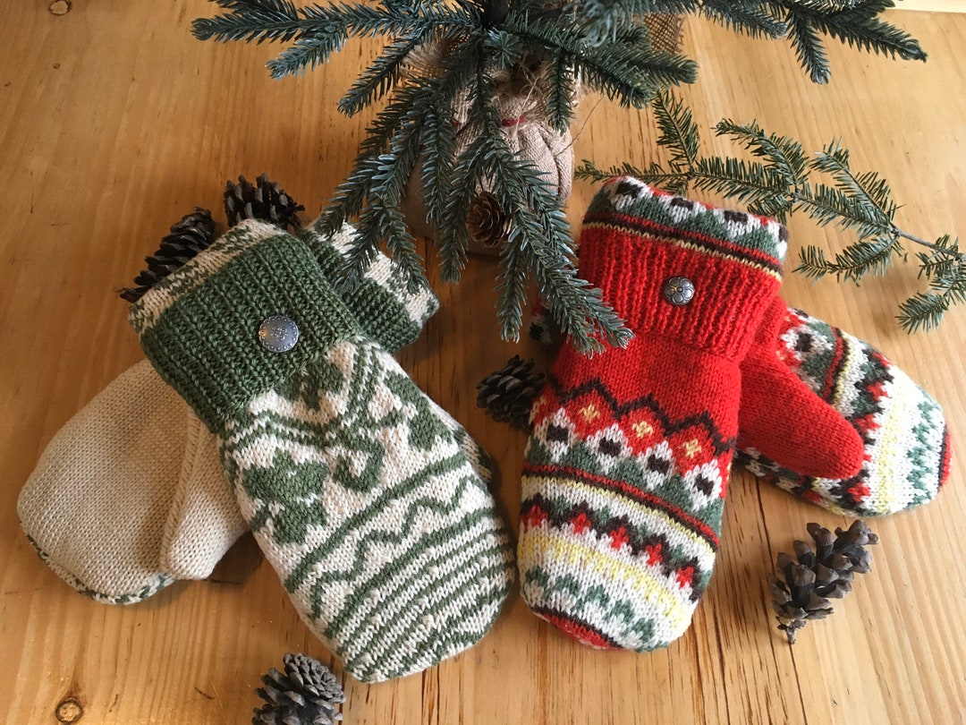 Sweater Mittens ~in Loving Memory Custom Sweater Mittens Made From Your ...