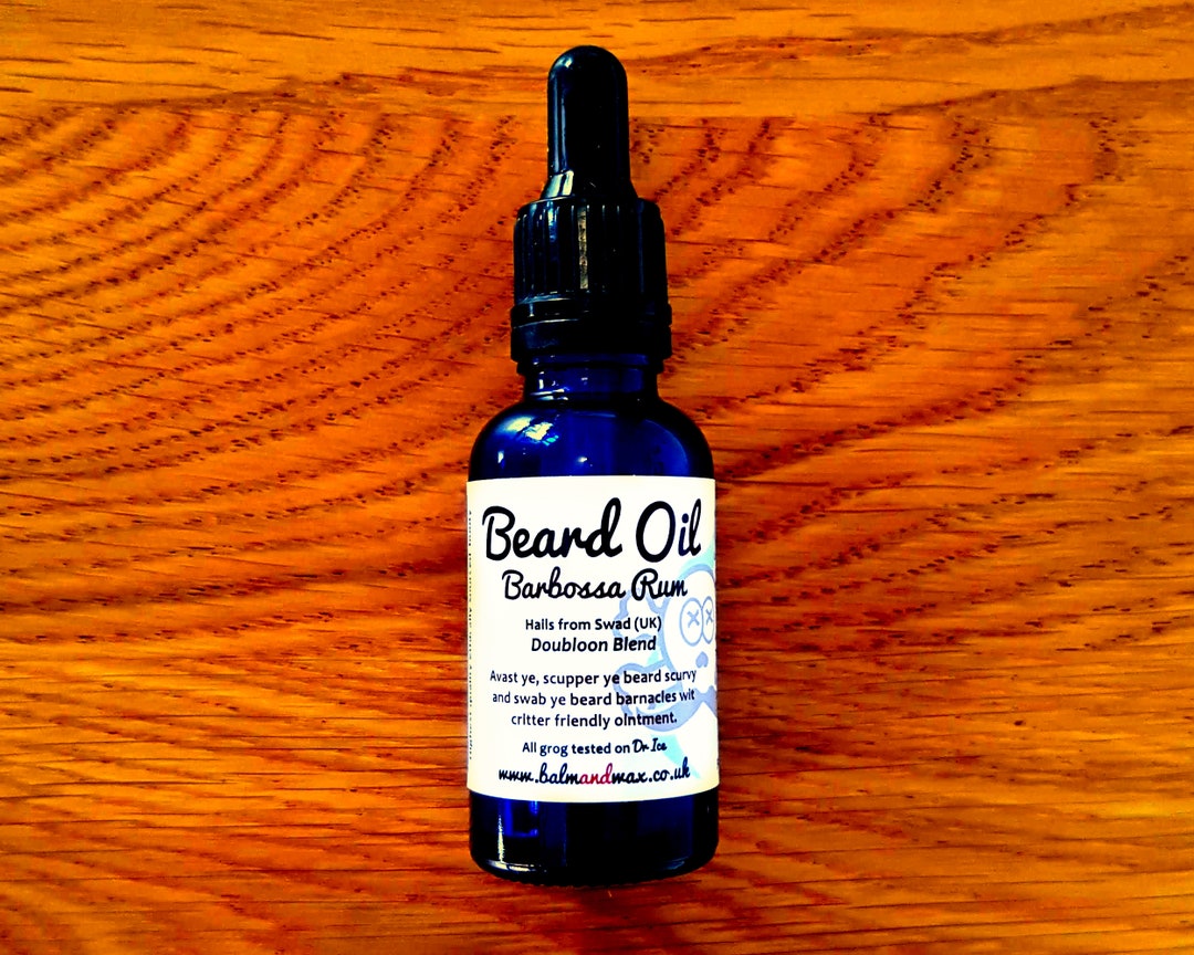 Premium Vegan Beard Oil Dr Ice Barbossa Rum - Etsy