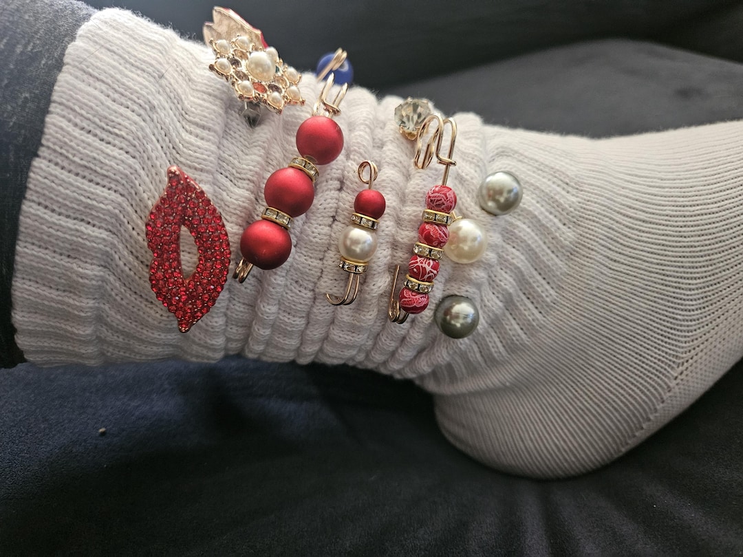 Love in Every Step: Valentine's Day Junk Charm Slouch Socks - Maker ...