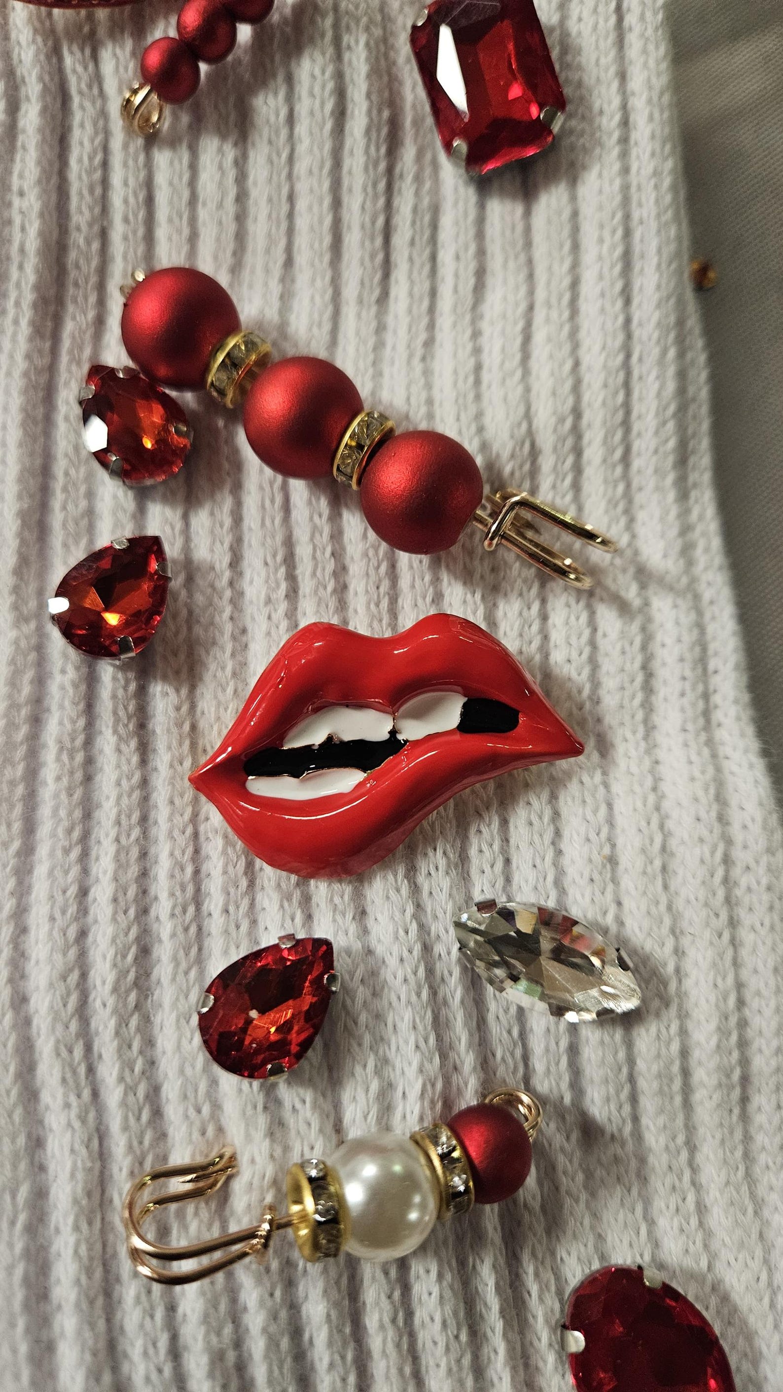 Love in Every Step: Valentine's Day Junk Charm Slouch Socks - Maker ...