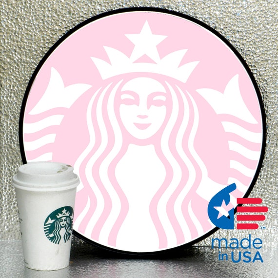 Pink Starbucks Logo Starbucks Custom Text,custom Starbucks