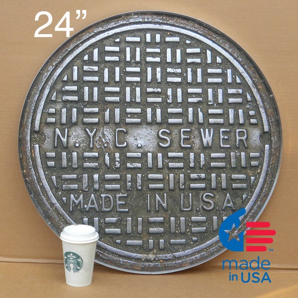 New York City Sewer Cover - Etsy