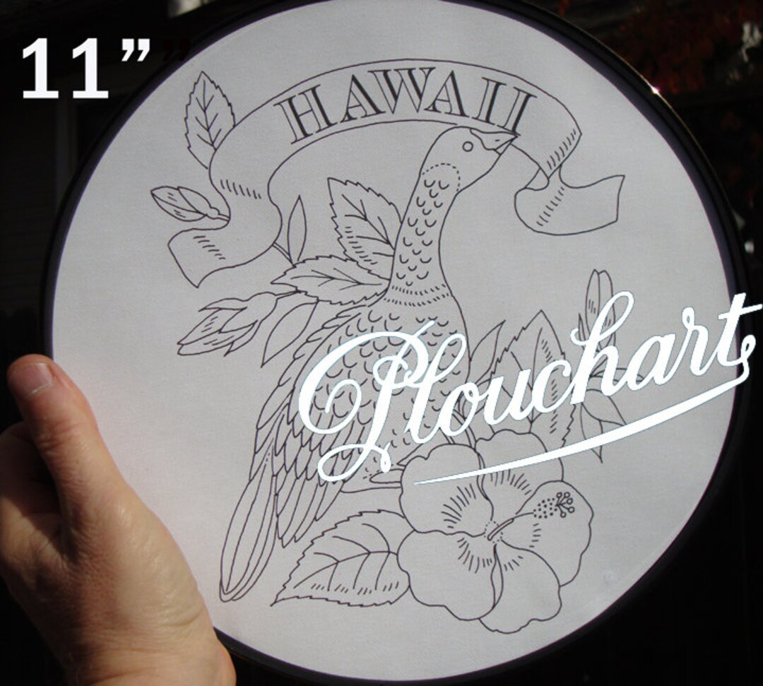 HAWAII State Bird/flower Poster - Etsy