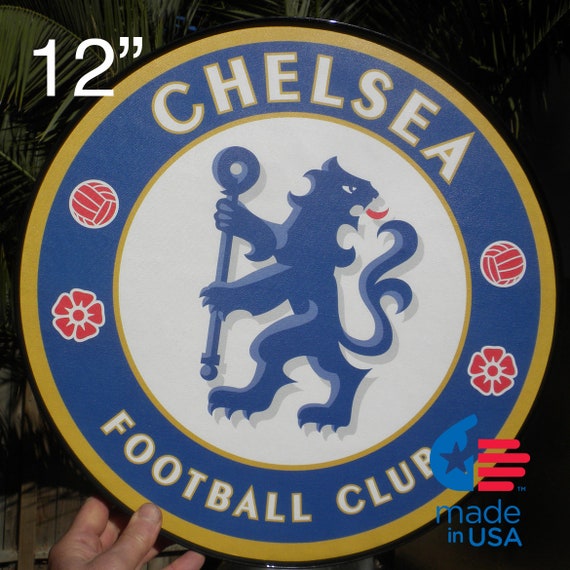 CHELSEA F.C. Logo as a Framed Round Sign/poster - Etsy